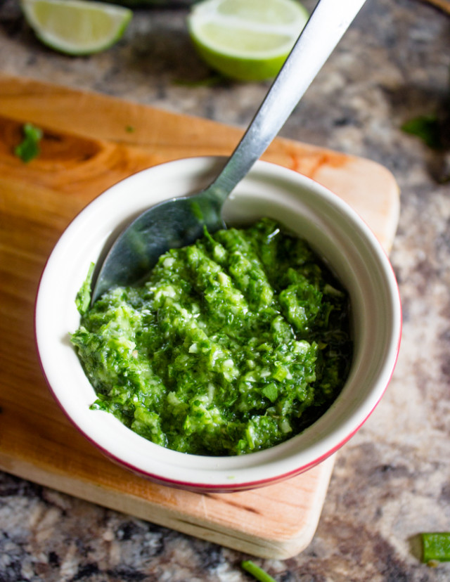 Quick and Easy Cilantro Lime Marinade | Gimme Delicious