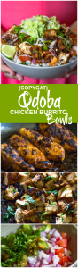 Copycat Qdoba Chicken Burrito Bowls | Gimme Delicious
