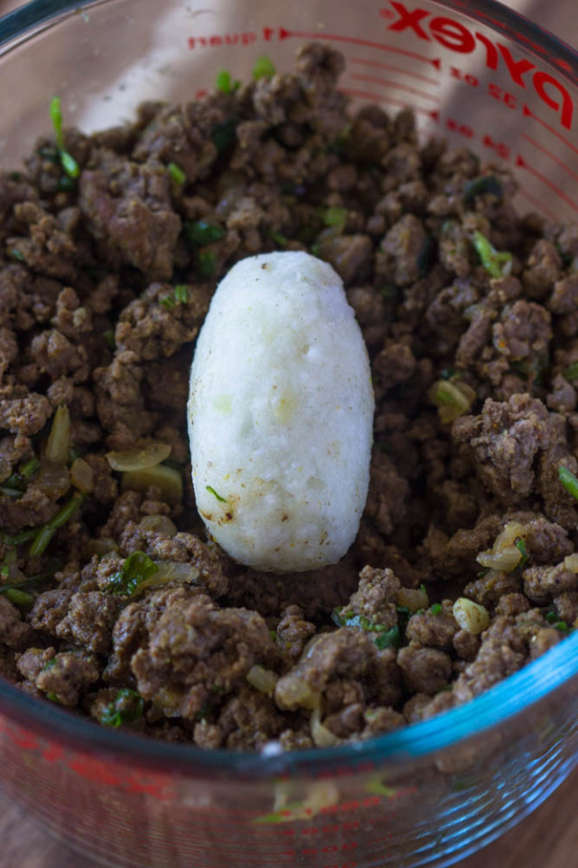 Iraqi Rice & Potato Balls (Kubbat, Arancini) | Gimme Delicious