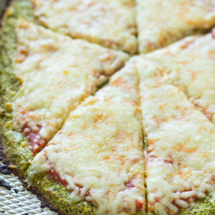Broccoli Crust Pizza | Gimme Delicious