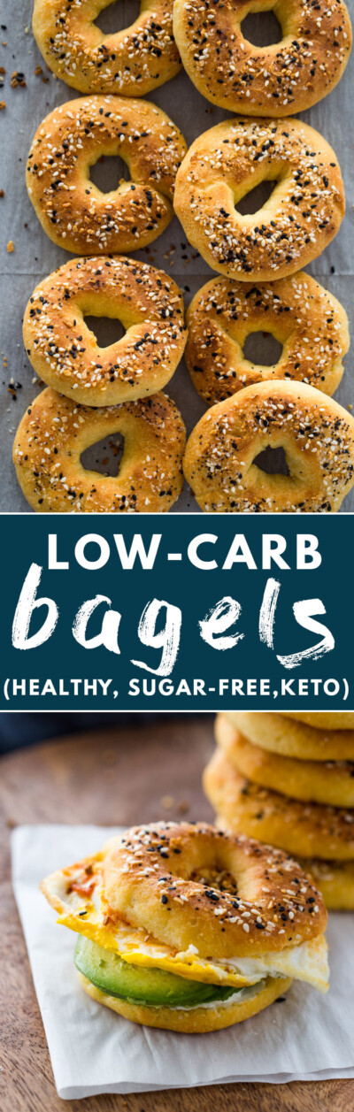 Low-Carb Keto Bagels | Gimme Delicious