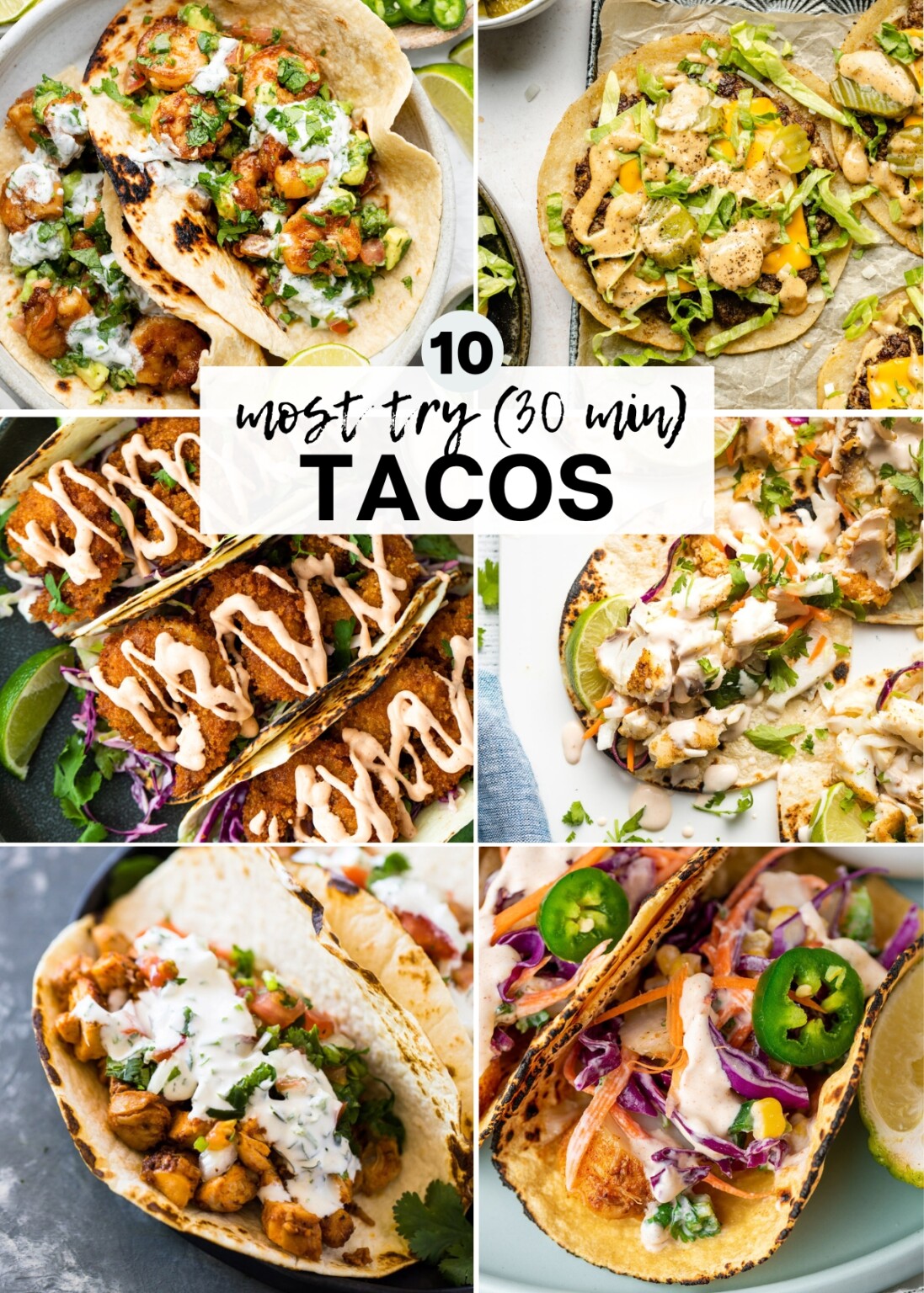 10 Must Try Taco Recipes | Gimme Delicious