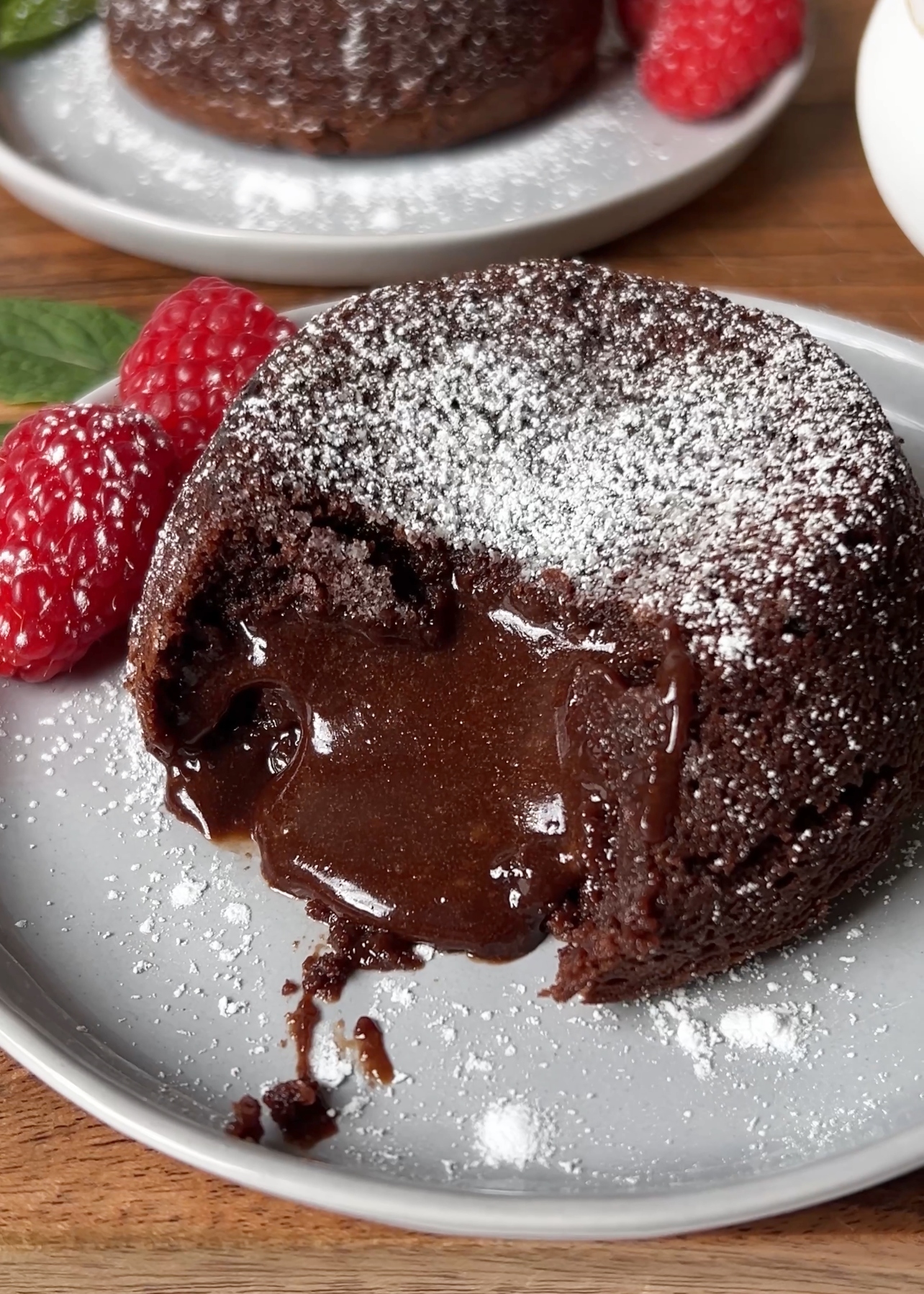 Easy Chocolate Molten Lava Cakes | Gimme Delicious