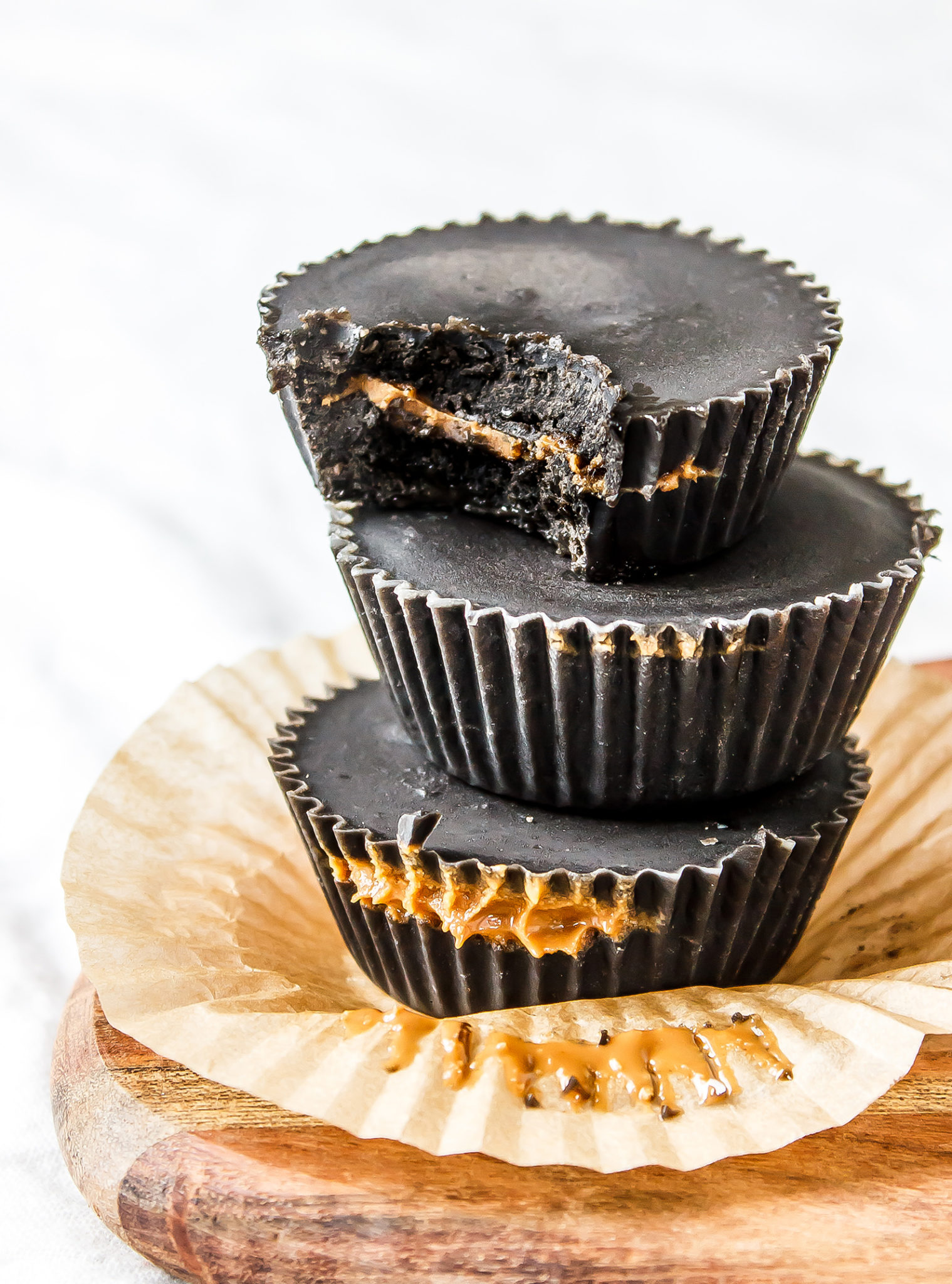 Healthy Chocolate Fudge Cups | Gimme Delicious