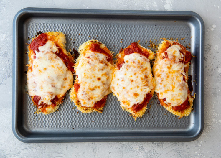Baked Chicken Parmesan | Gimme Delicious