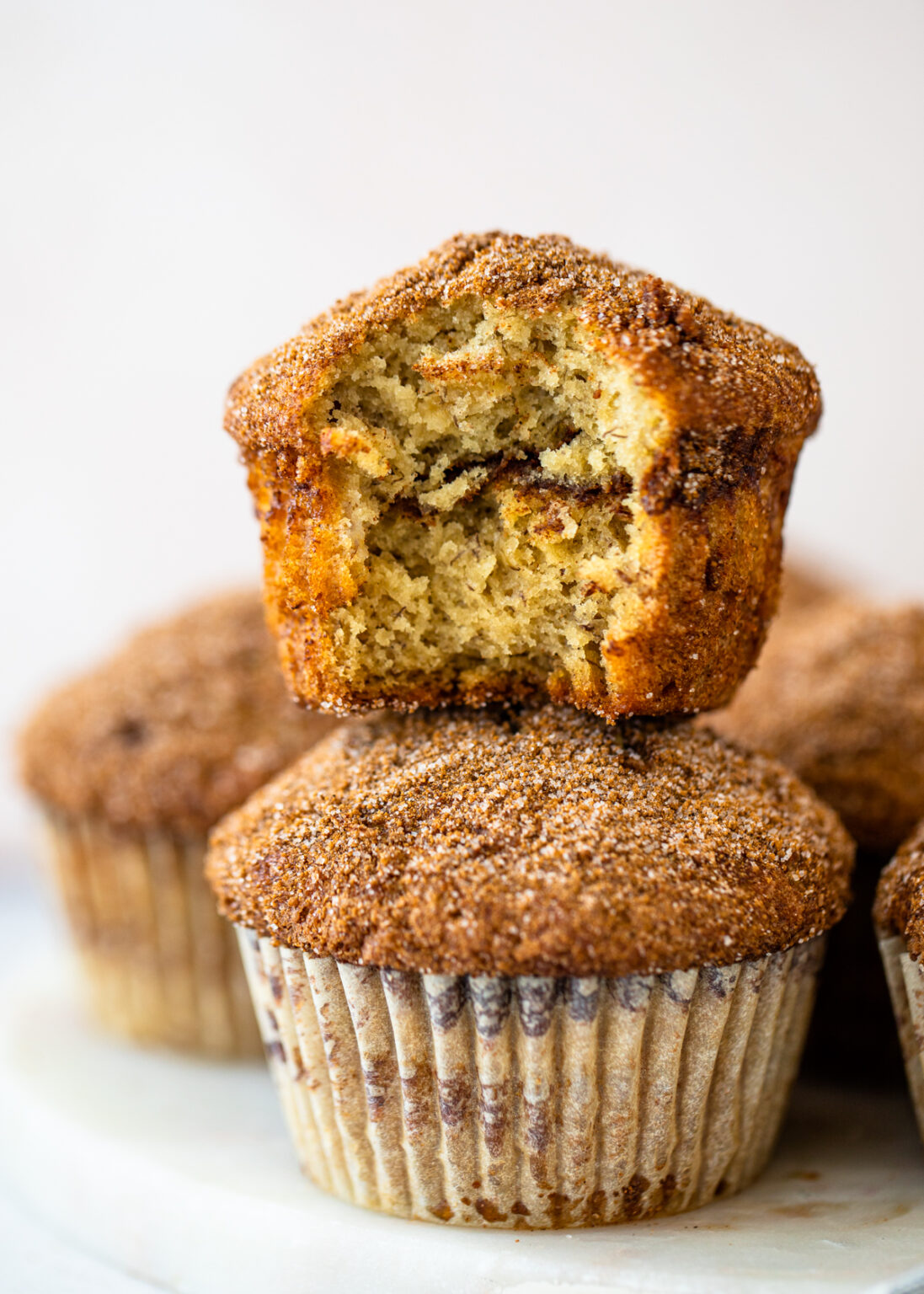 Banana Cinnamon Muffins | Gimme Delicious