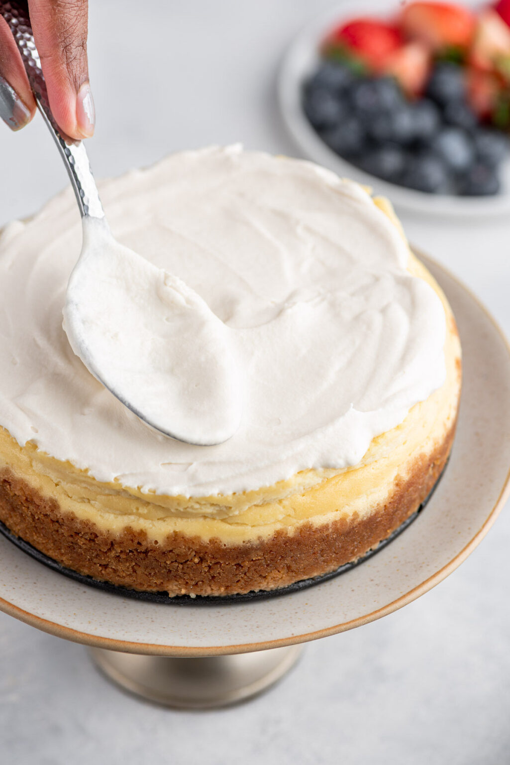 Instant Pot Cheesecake | Gimme Delicious