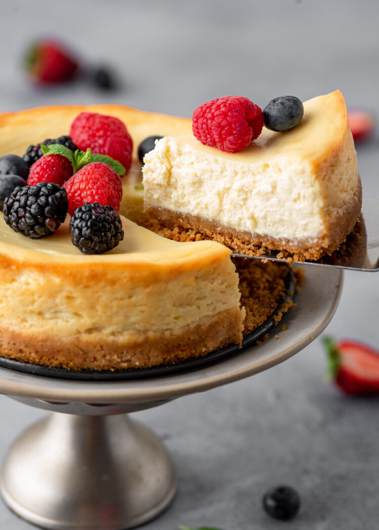 Low Fat Cheesecake | Gimme Delicious