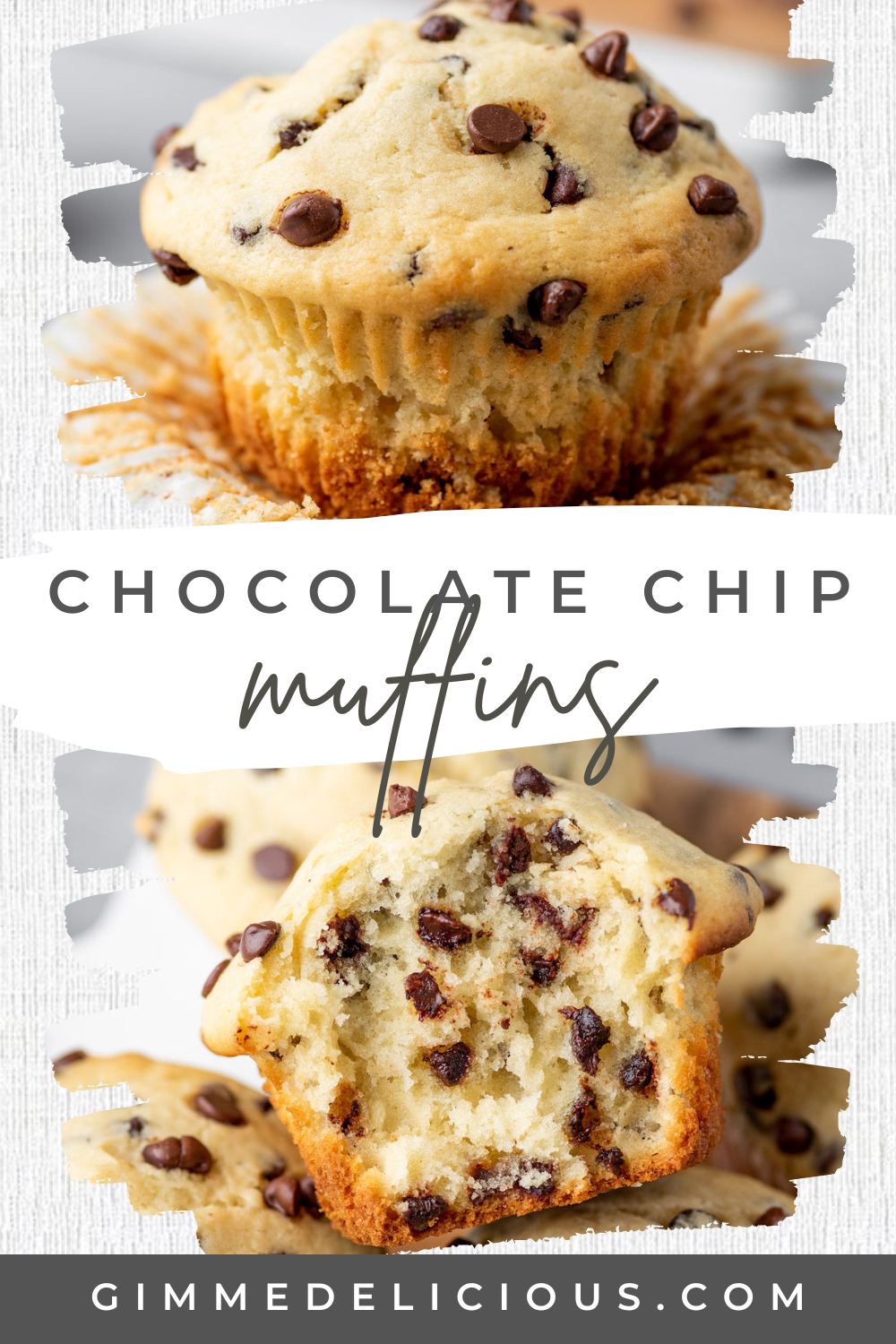 Chocolate Chip Muffins | Gimme Delicious