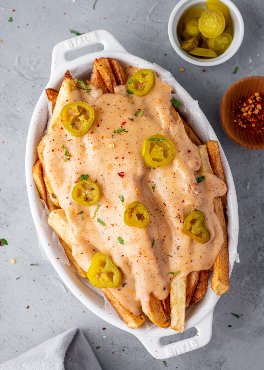 Homemade Nacho Cheese Fries | Gimme Delicious