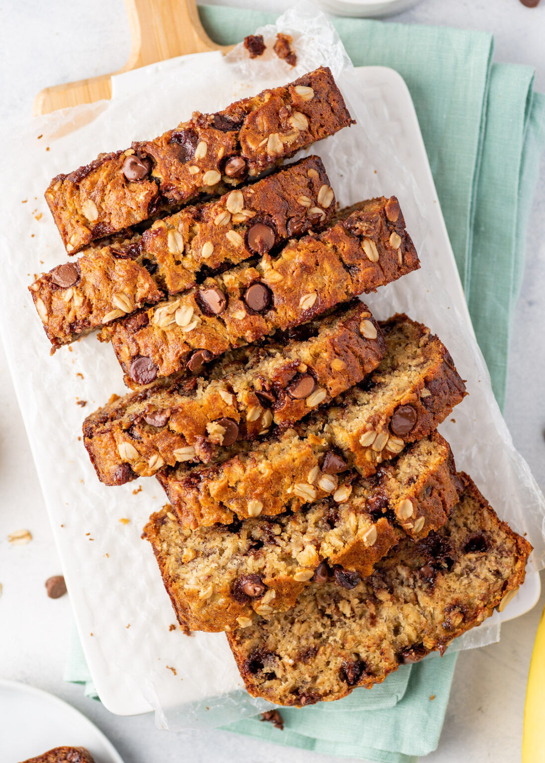 Healthy Oatmeal Banana Bread | Gimme Delicious