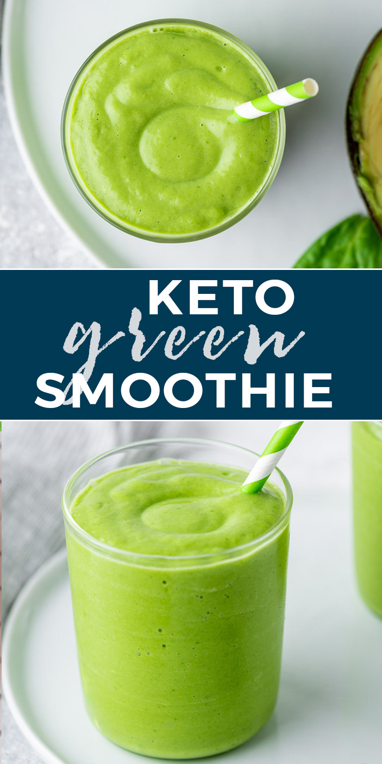 Keto Green Smoothie | Gimme Delicious