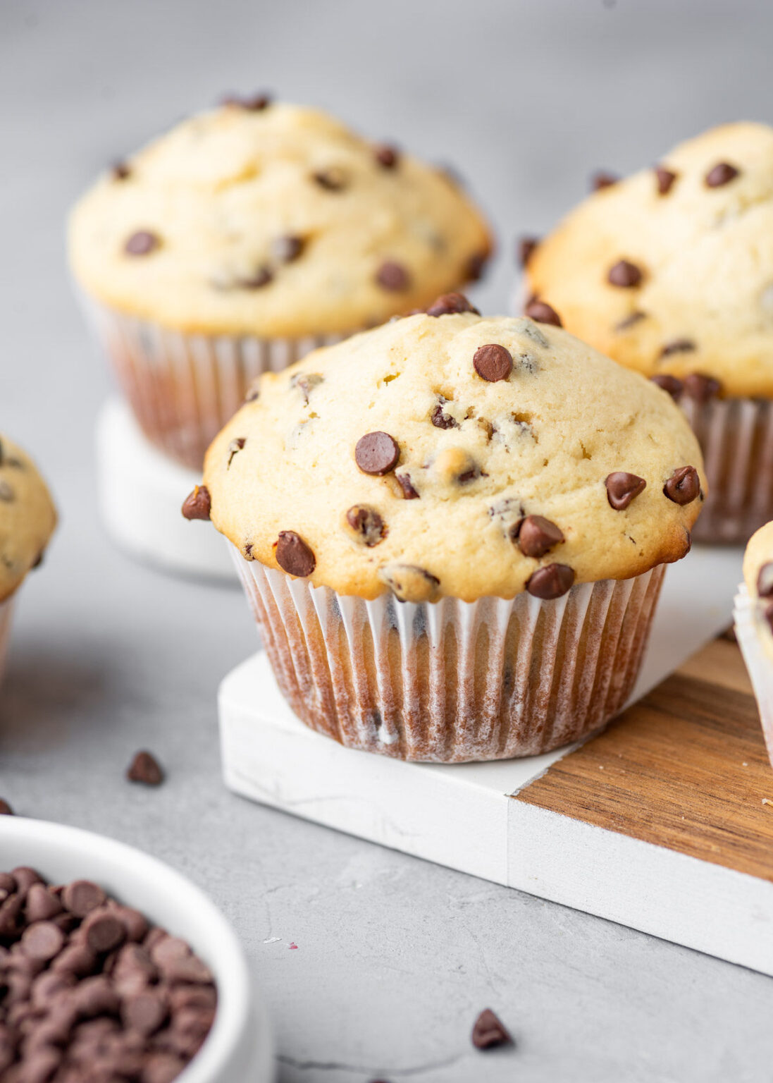 Chocolate Chip Muffins | Gimme Delicious