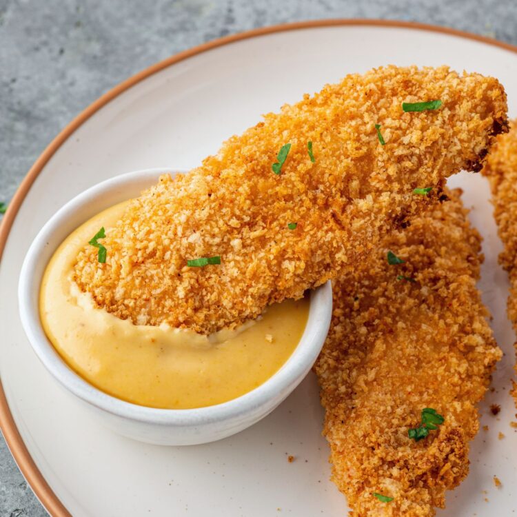 Crispy Oven Baked Chicken Tenders | Gimme Delicious
