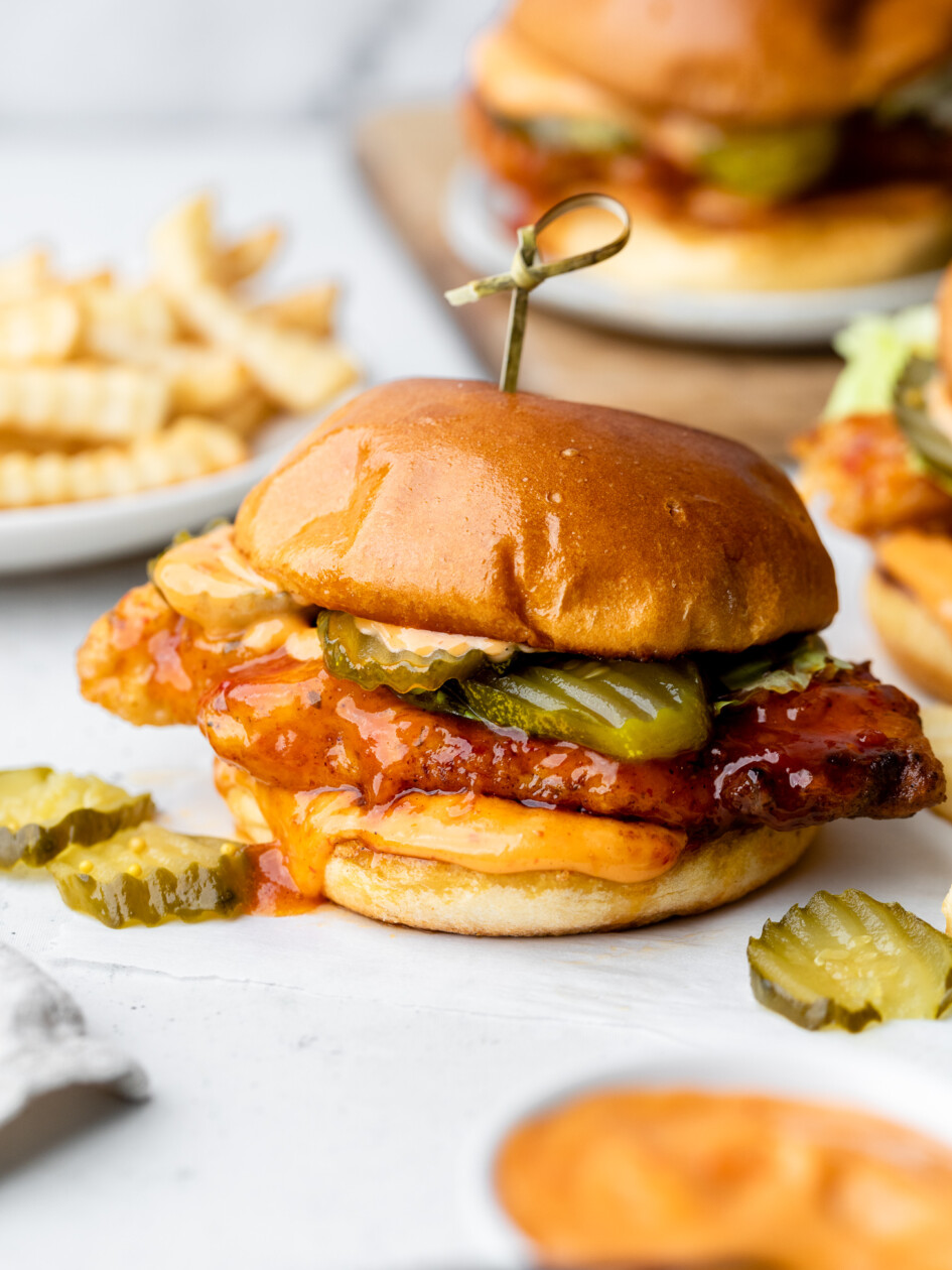 Spicy Chicken Sandwich | Gimme Delicious