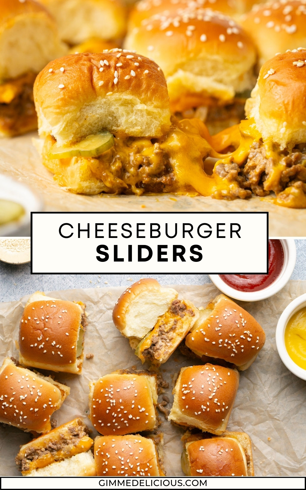 Cheeseburger Sliders | Gimme Delicious