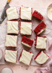 Red Velvet Cake with Cream Cheese Frosting | Gimme Delicious