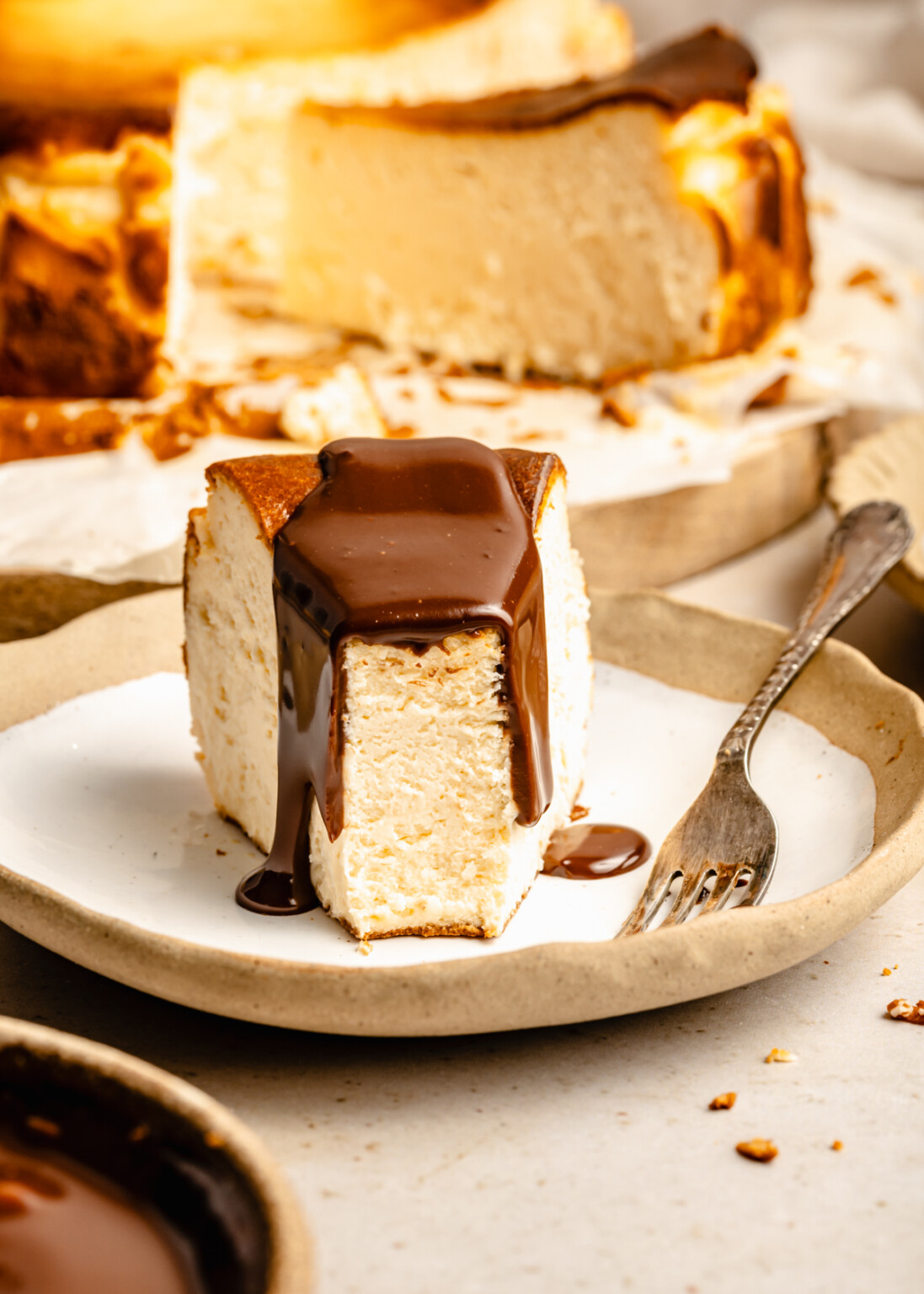 Burnt Basque Cheesecake | Gimme Delicious