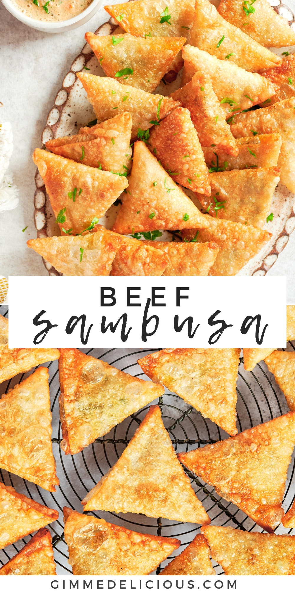 Beef Sambusa | Gimme Delicious