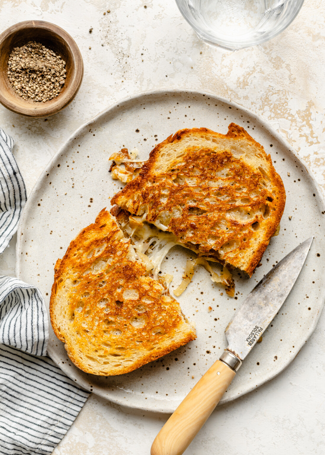 Caramelized Onion Grilled Cheese | Gimme Delicious