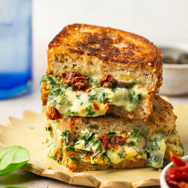 Mediterranean Grilled Cheese | Gimme Delicious