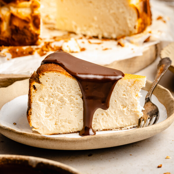 Burnt Basque Cheesecake | Gimme Delicious