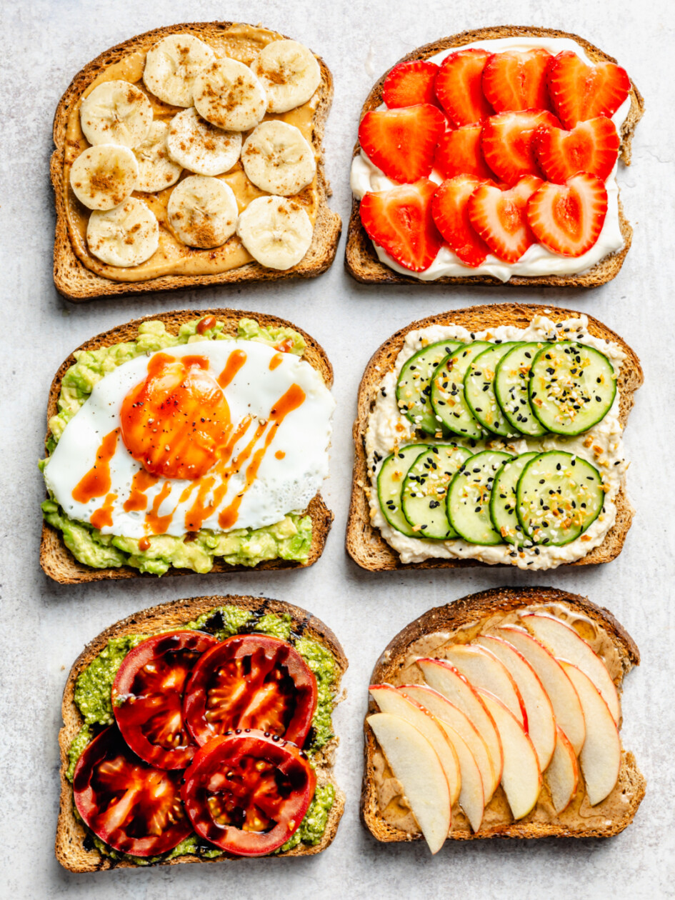 Avocado Toast with Eggs (4 Ways) | Gimme Delicious