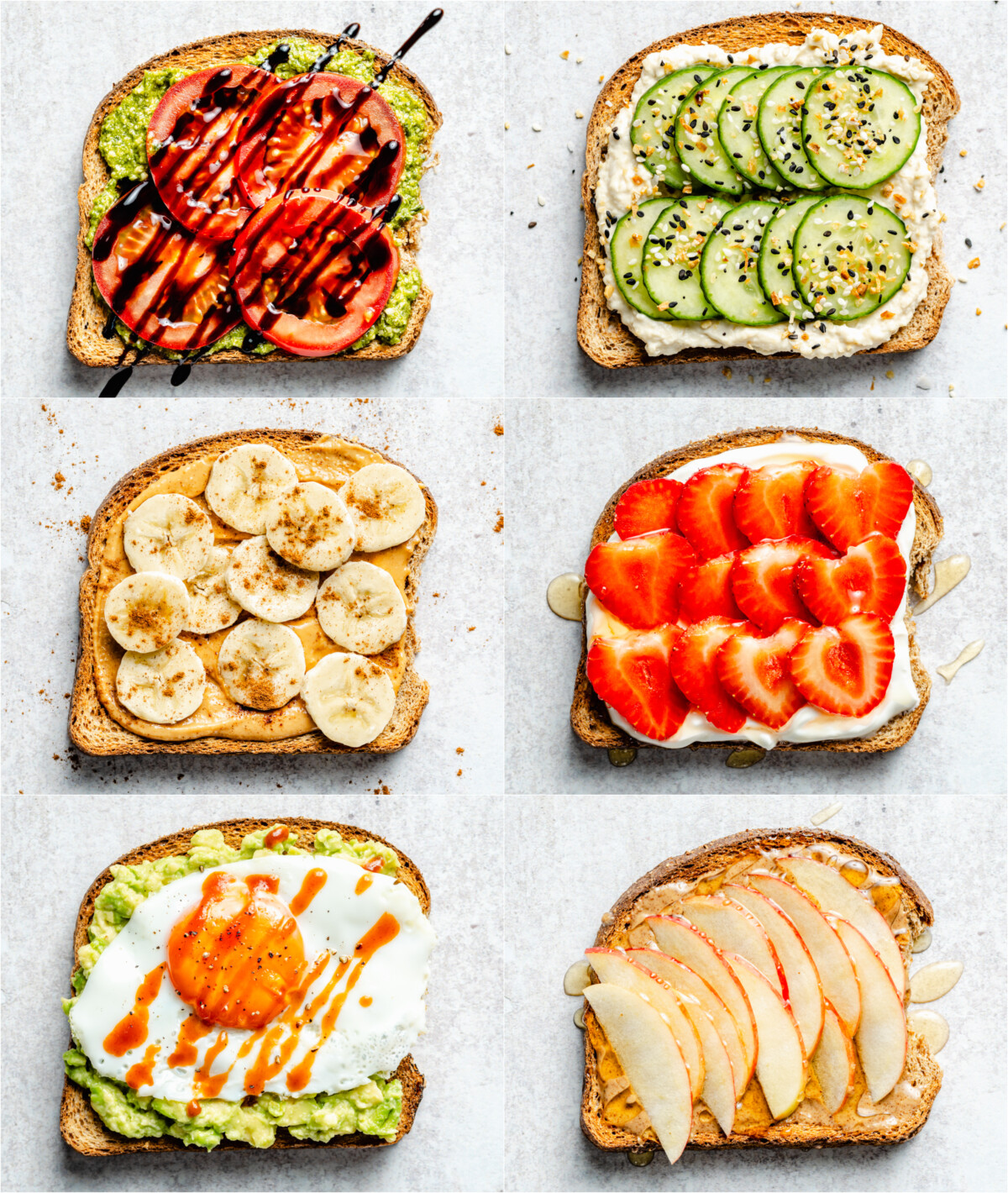 6 Healthy Toast Toppings | Gimme Delicious
