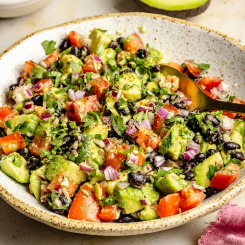 Avocado & Black Bean Salad | Gimme Delicious