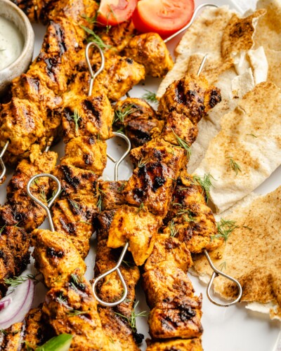 Grilled Chicken Shawarma Kebabs | Gimme Delicious