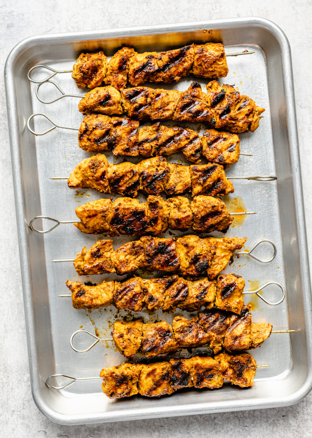 Grilled Chicken Shawarma Kebabs | Gimme Delicious