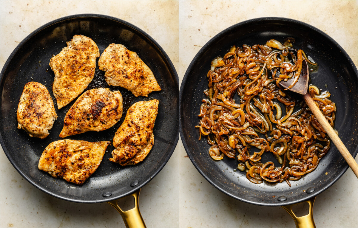 Creamy Caramelized Onion Chicken | Gimme Delicious