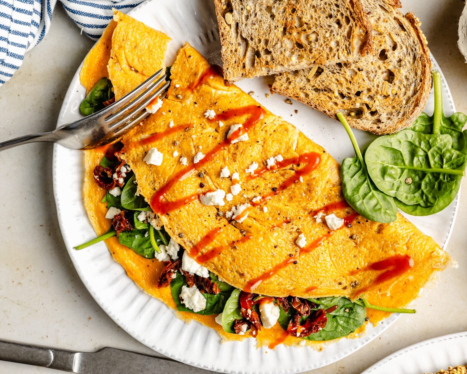 High Protein Omelette | Gimme Delicious