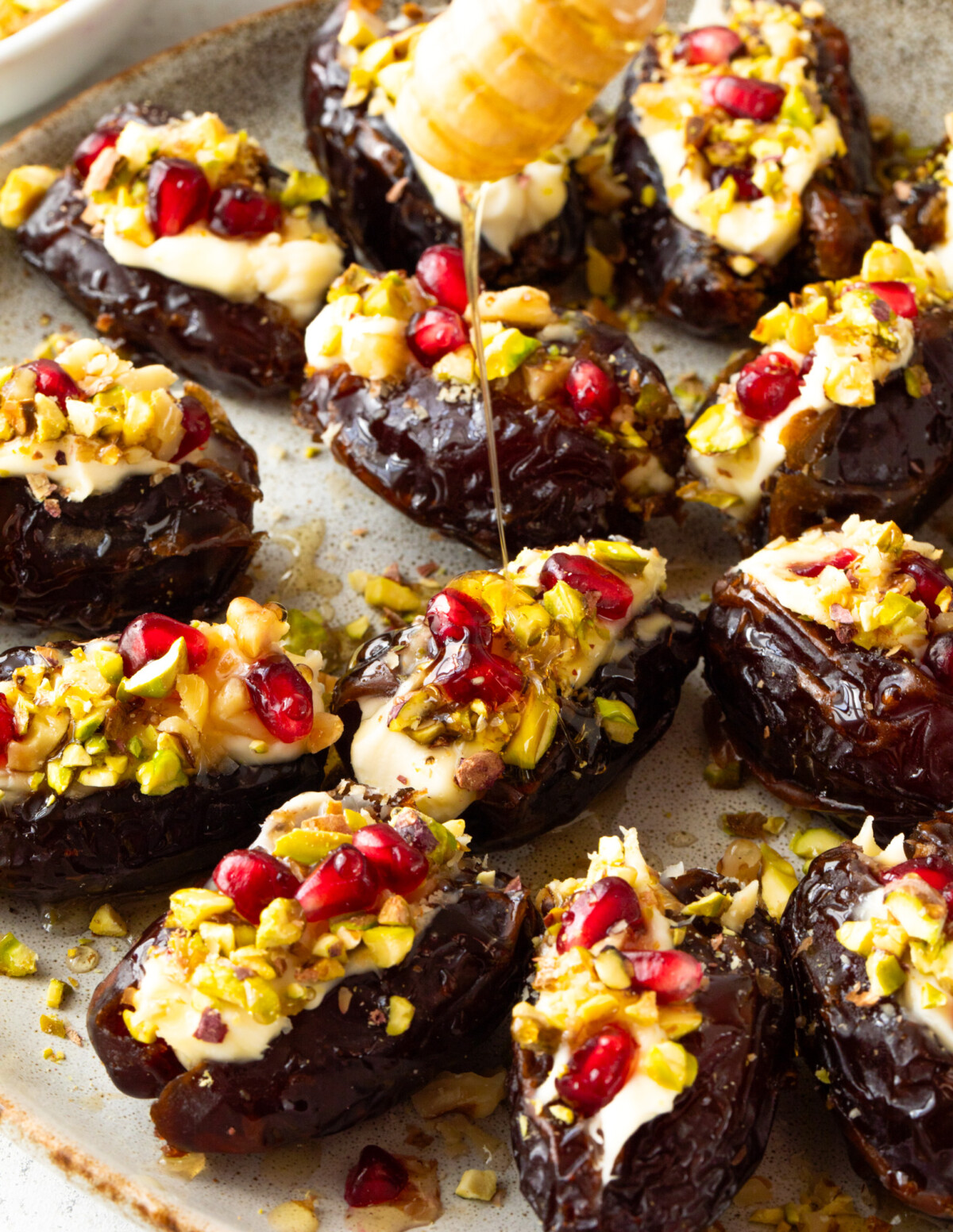 Mascarpone Stuffed Dates | Gimme Delicious