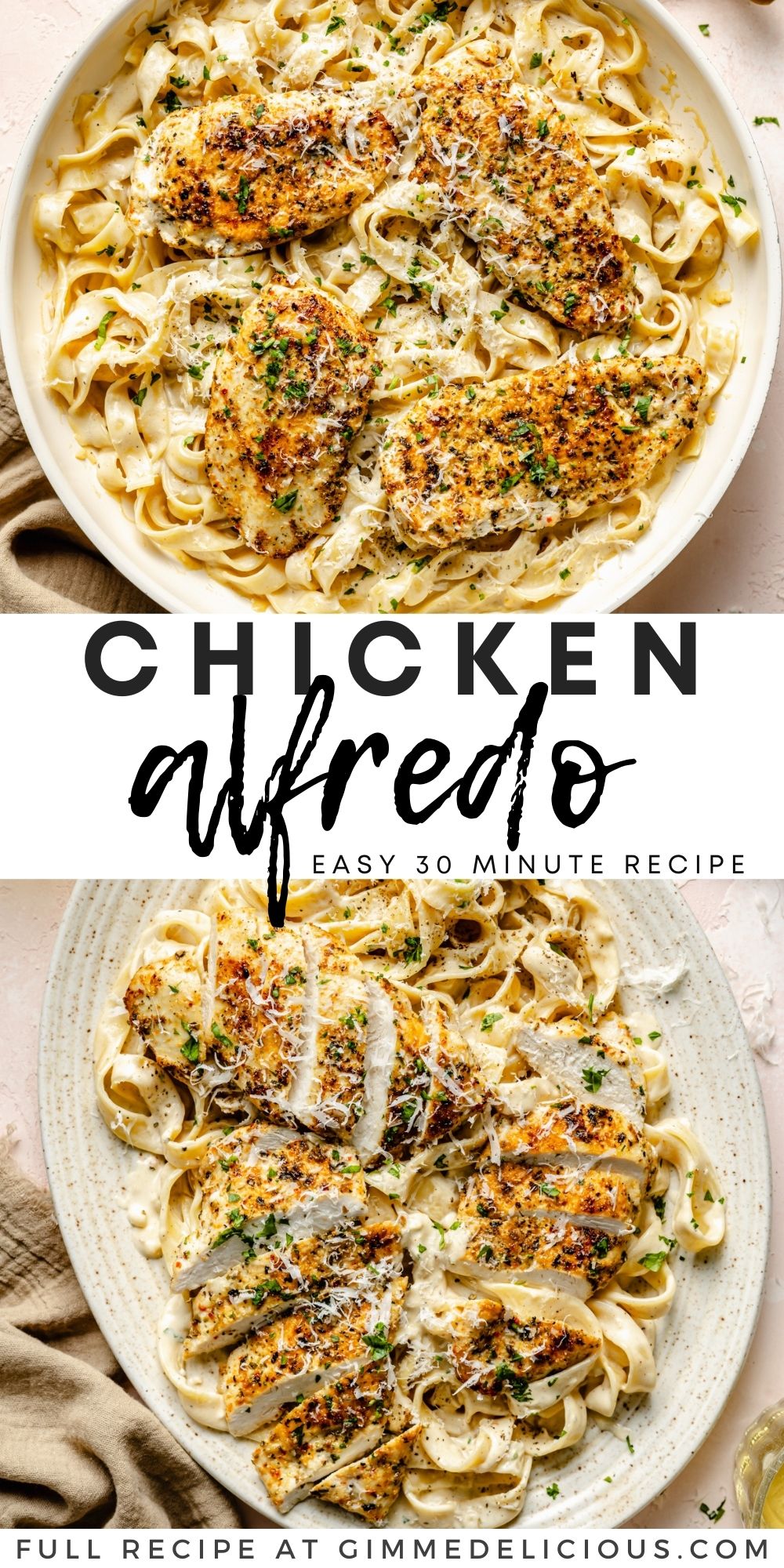 Chicken Alfredo | Gimme Delicious