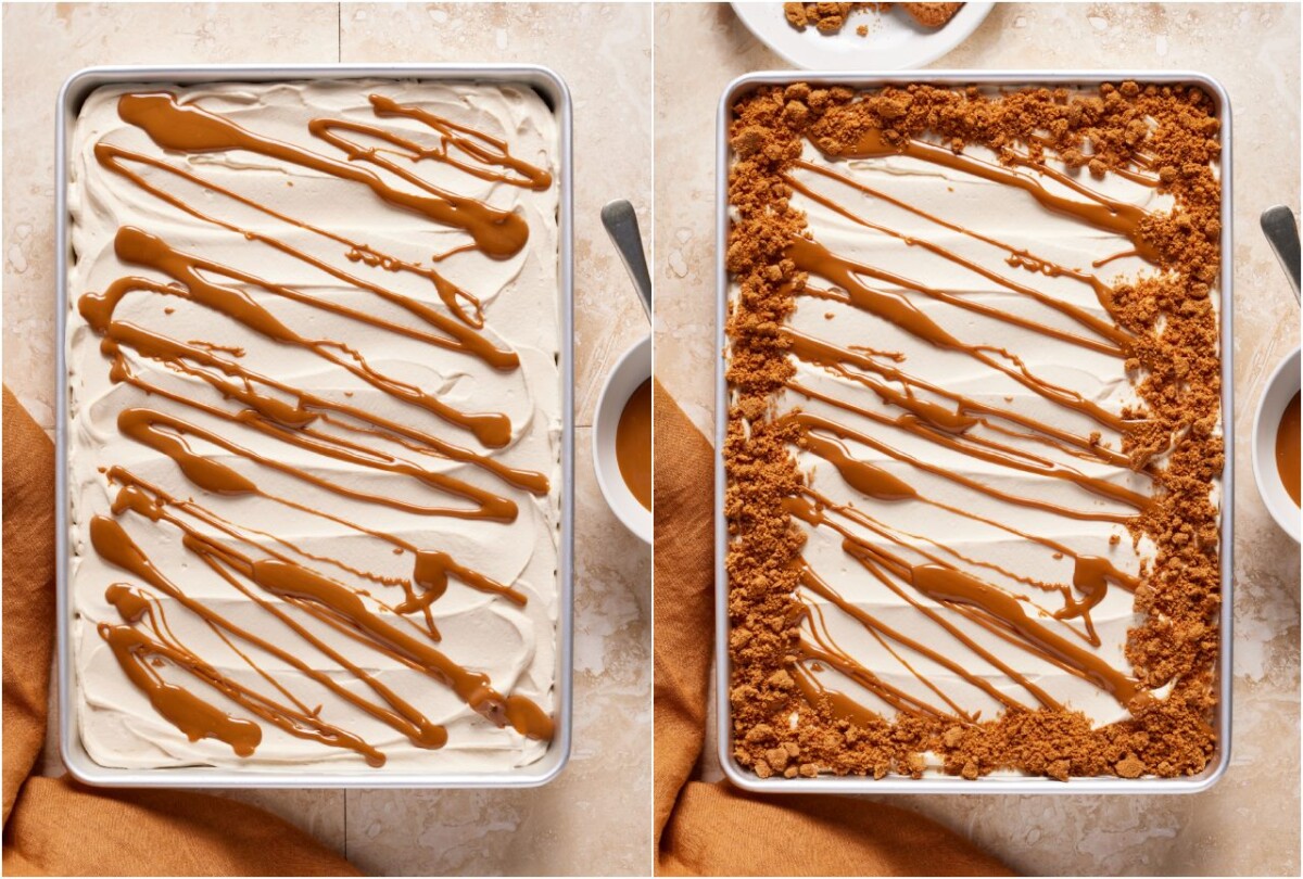 Biscoff Milk Cake | Gimme Delicious