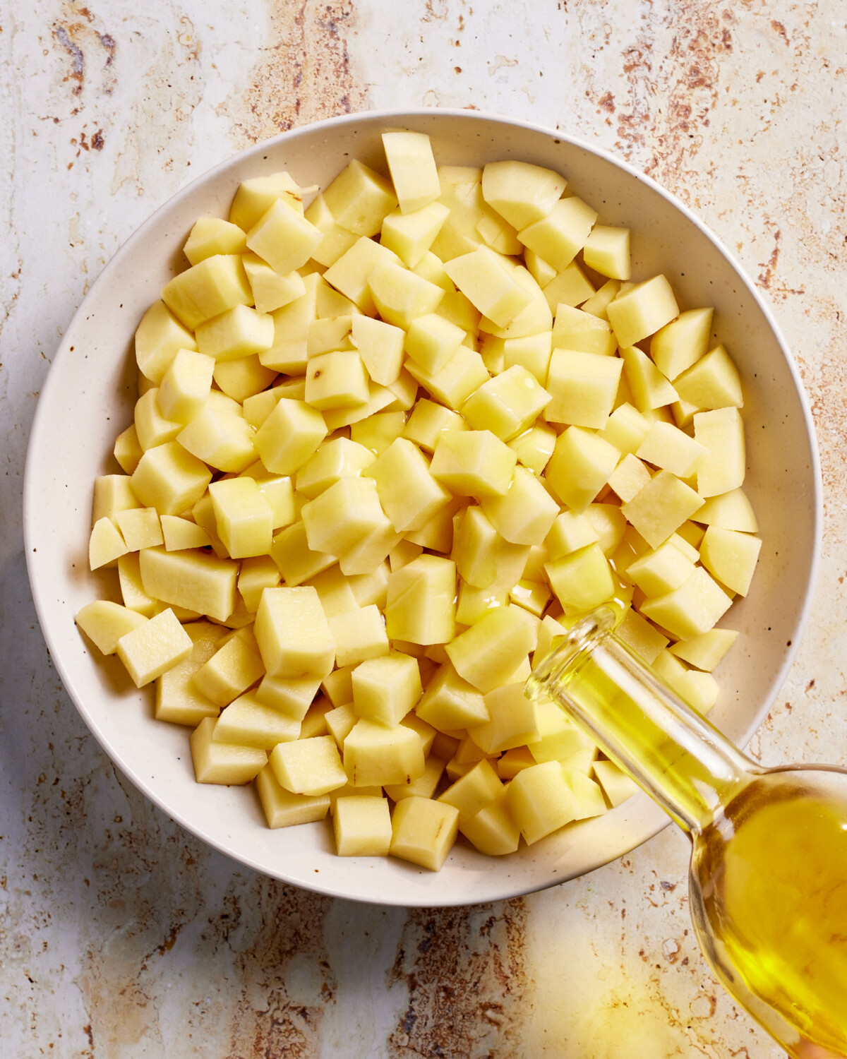 Batata Harra (Lebanese Roasted Potatoes) | Gimme Delicious