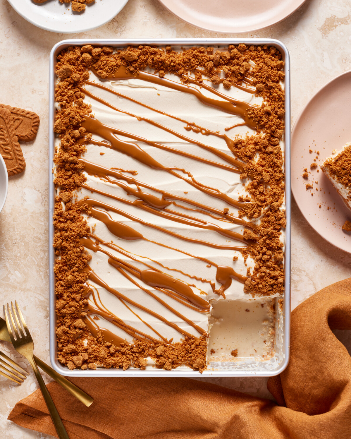 Biscoff Milk Cake | Gimme Delicious