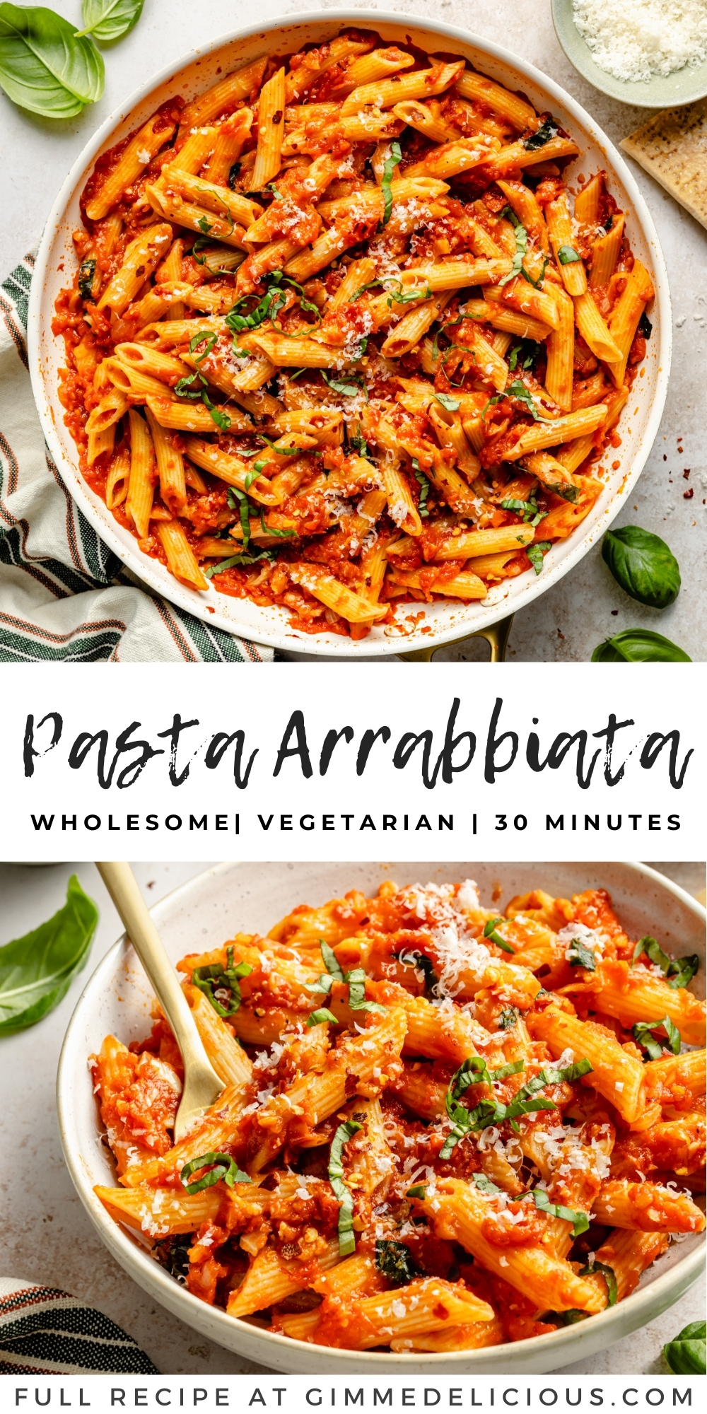 Pasta Arrabbiata | Gimme Delicious
