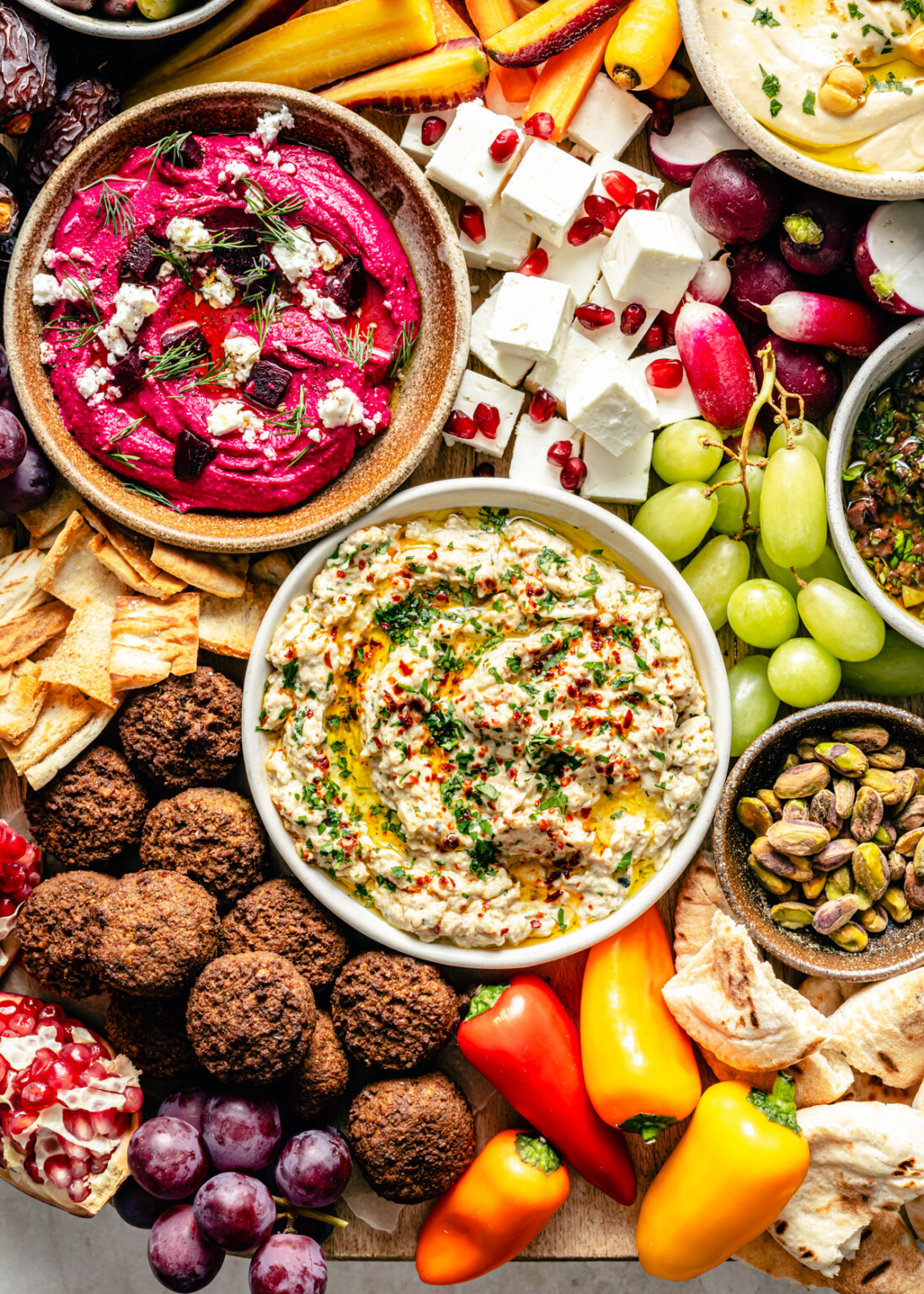 Mediterranean Mezze Board | Platter | Gimme Delicious
